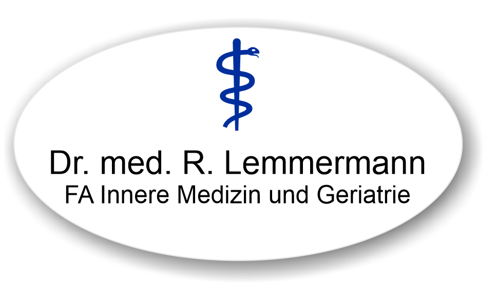 Namensschilder für Ärzte, Arztpraxen mit Magnet oder Nadel